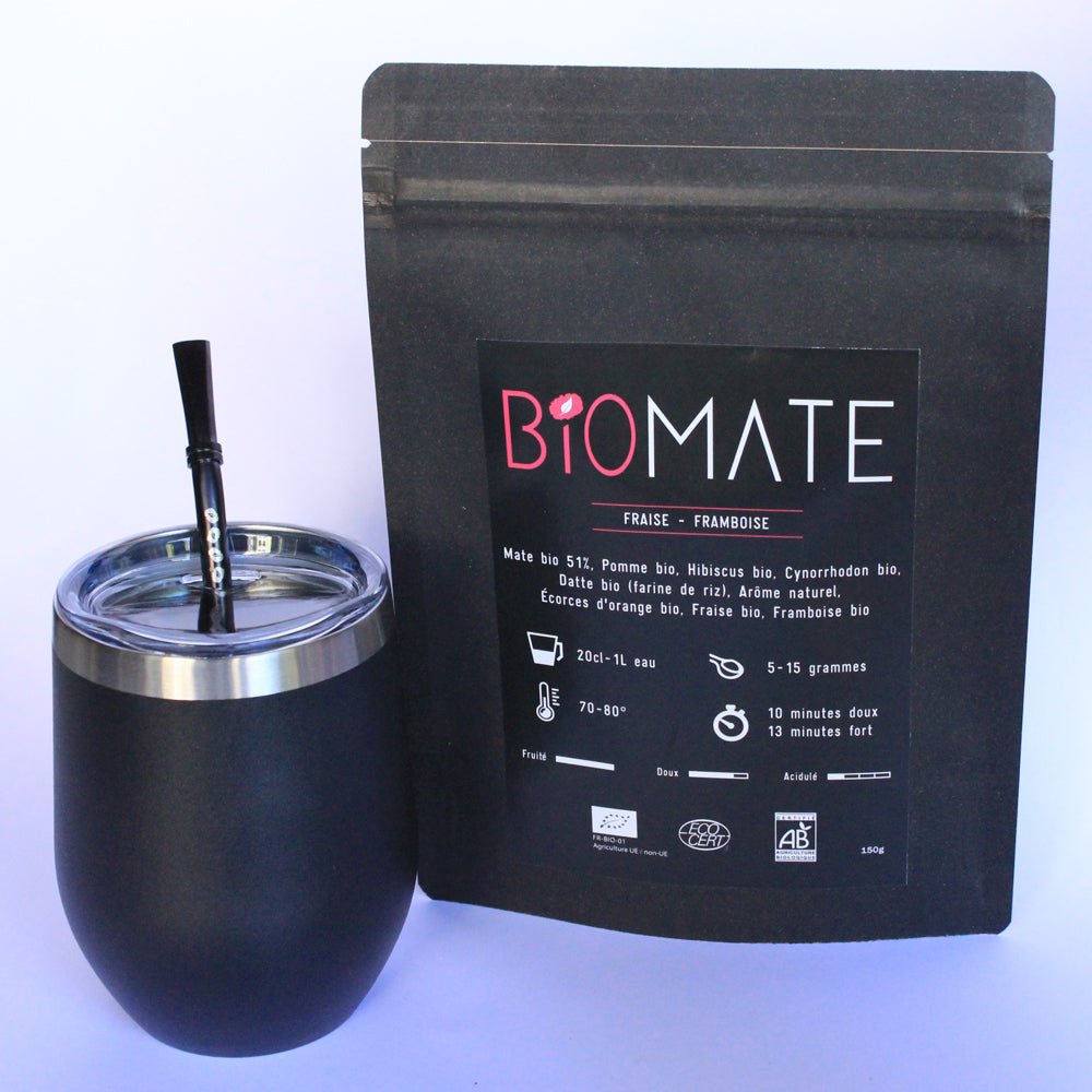 Pack Initiation Kit Calebasse - Maté bio | Biomate | Maté Bio Haut de Gamme