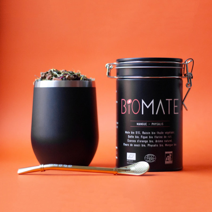 Mangue Physalis - Maté Bio - Gamme Été | Biomate | Maté Bio Haut de Gamme